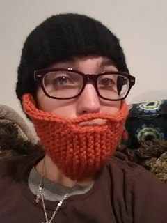 Ravelry: FinnKnitter1's Bearded Beanie for Husband