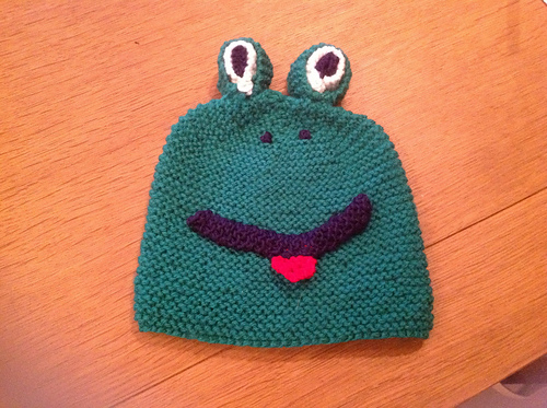 Ravelry: Baby Hat - Frog pattern by Rachel Murray