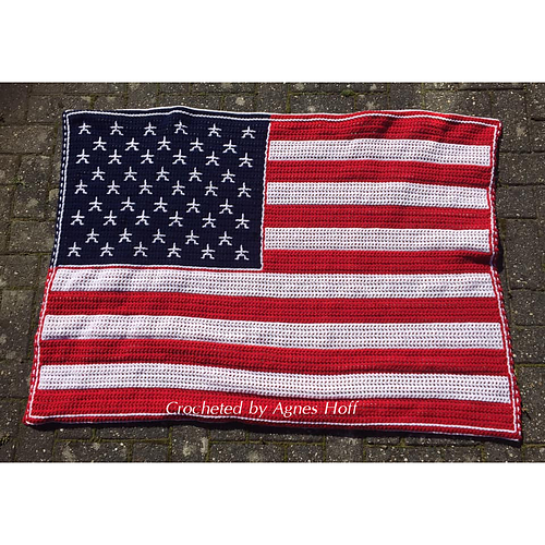 Ravelry: American Flag LFC pattern by Lissa Conley Designs, LLC