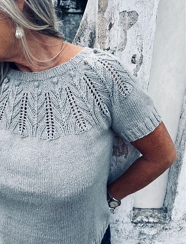 Ravelry: Moonflower Pullover pattern by Cheryl Toy