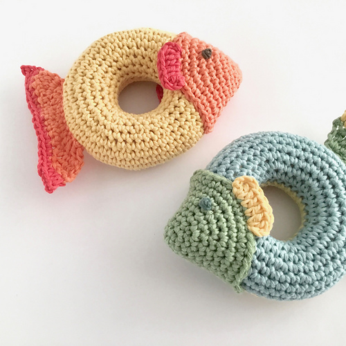 Ravelry: Grippy Fish Toy pattern by Little Conkers