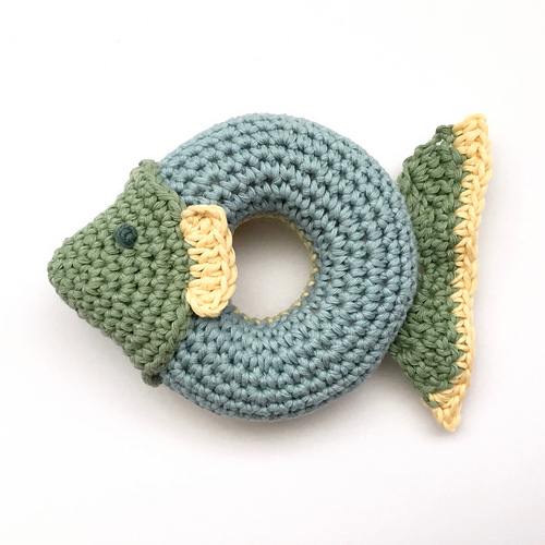 Ravelry: Grippy Fish Toy pattern by Little Conkers
