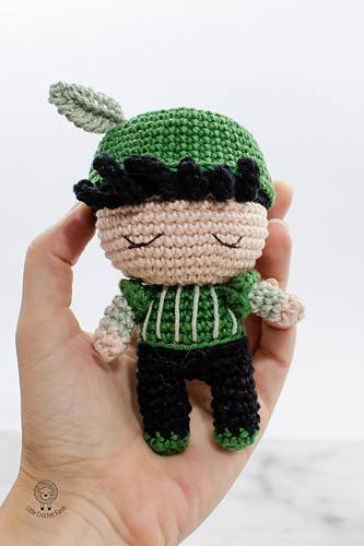 Ravelry: Mini Romeo Valentine amigurumi pattern by Ana Carolina Figueiredo