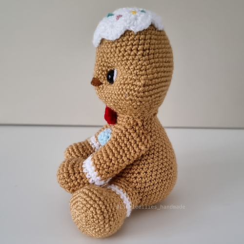 Ravelry: Crunch the Gingerbread Man pattern by Sara Bailey