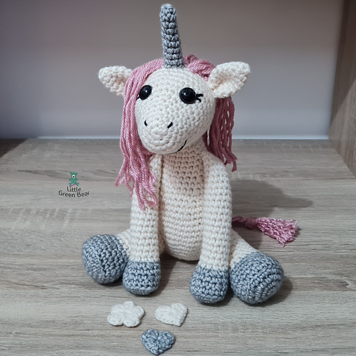 Ravelry: Uma the Unicorn pattern by Little Green Bear