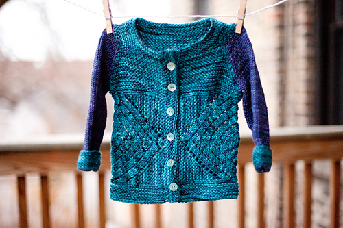 Ravelry: Crossed Cardigan pattern by tincanknits