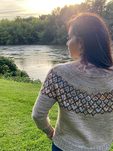 Ravelry: Prismatic Sweater pattern by Wool & Pine