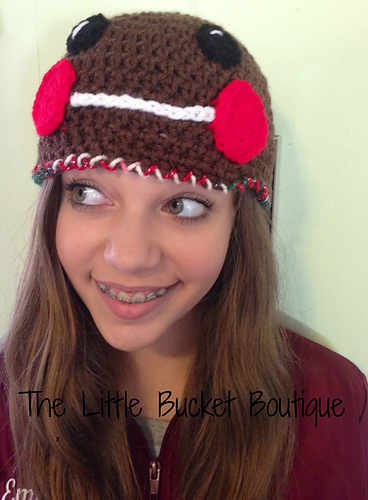 Ravelry: Gingerbread Beanie pattern by Elizabeth Roggasch