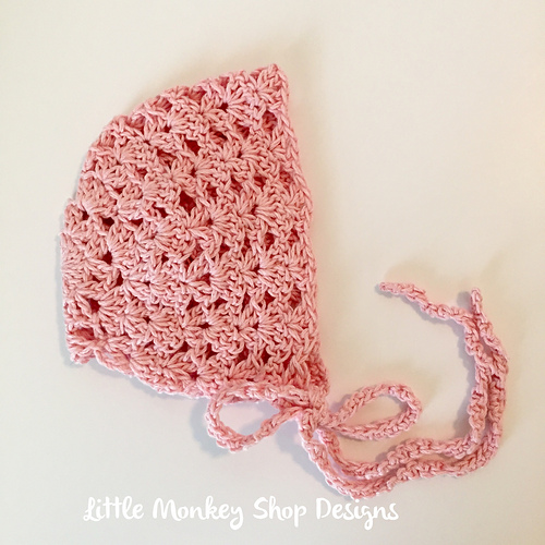Ravelry: Princess Charlotte Baby Bonnet pattern by Angela Plunkett