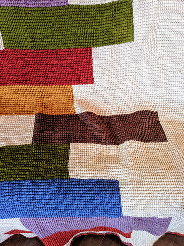 Ravelry: Stacked Blocks Quilt Afghan pattern by Angela Plunkett