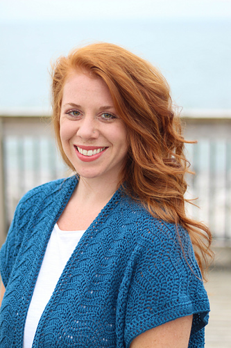 Ravelry: Tidal Wave Ruana pattern by Little Red Knits