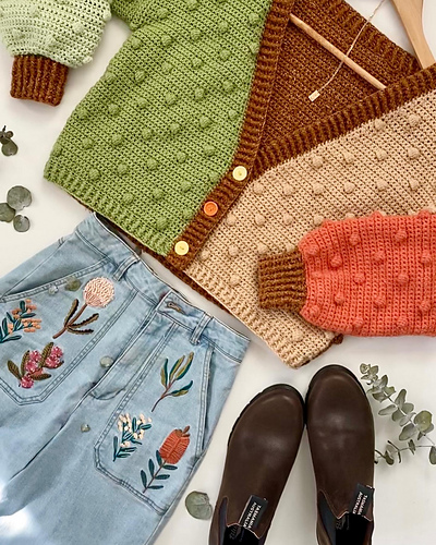 Ravelry: Marigold Cardigan - Adult pattern by Little Golden Nook