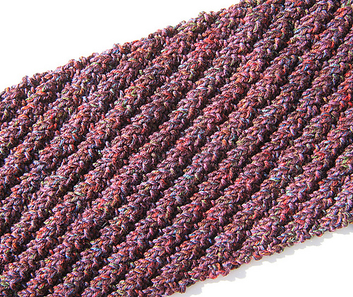 Ravelry: Diagonal Rib Cowl and Scarf pattern by Joan Janes