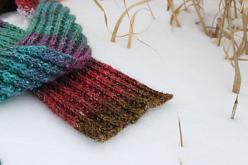 Ravelry: Mistake Rib Scarf pattern by Joan Janes