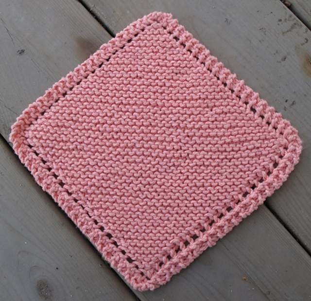 Ravelry: Garter Stitch Dishcloth pattern by Joan Janes