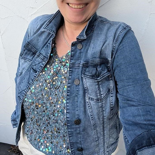 Ravelry: das Glitzer Top / the glitter top pattern by Lenka Pekarek