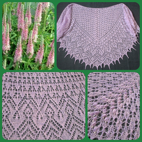 Ravelry: Shawl Veronica pattern by Olga Bochkareva