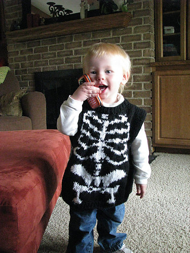 Ravelry: Skeleton Sweater pattern by Bernat Design Studio