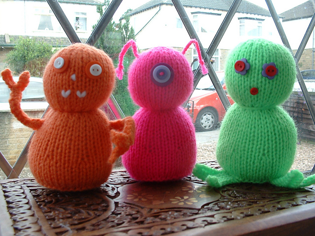 Ravelry: Aliens/Monsters Toys pattern by Liz Carrick