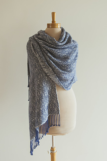 Ravelry: LizChristine's royal alpaca shawl