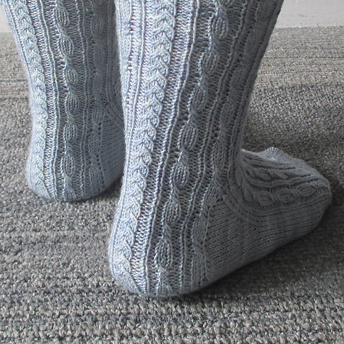Ravelry: Twists & Braids Socks pattern by Elizabeth Seidle