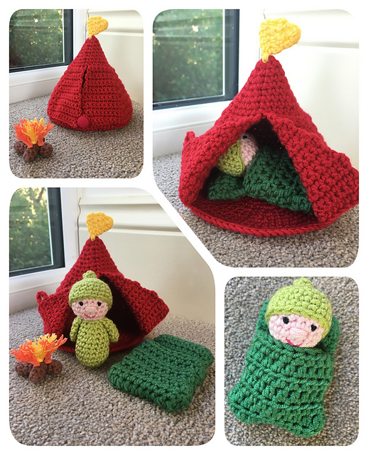 Ravelry: Camping Pocket Pal pattern by Laura Sutcliffe
