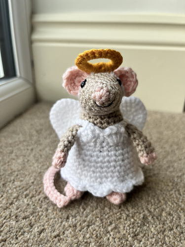 Ravelry: Christmas Mousefits, Tree, Angel & Pudding pattern by Laura ...