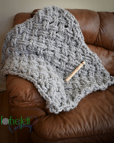 Ravelry: Diagonal Weave Blanket pattern by Crochet by Jennifer