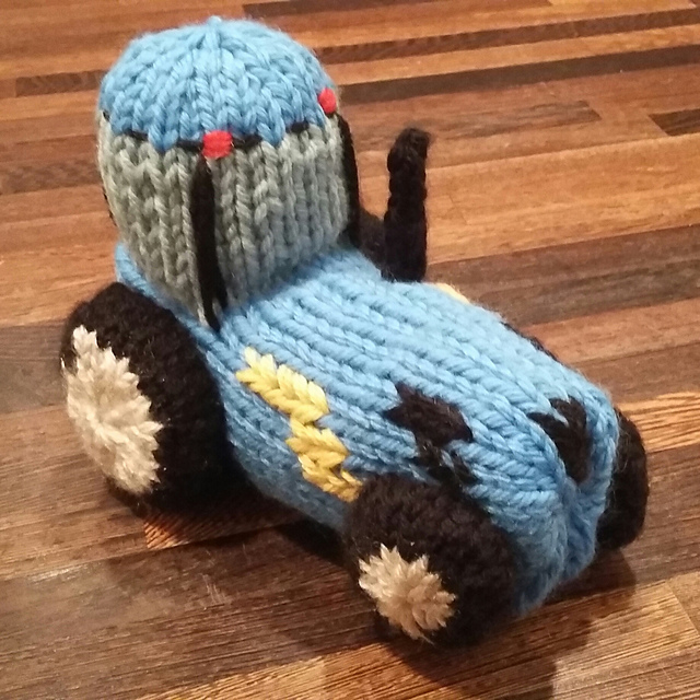Ravelry: Knitted Tractor Toys pattern by Ilana R. Marks