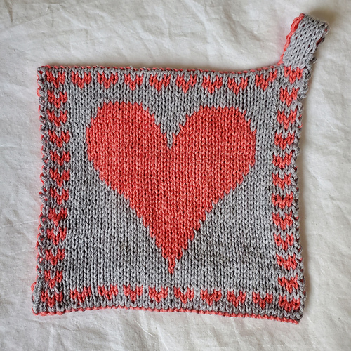 Ravelry: Heart Potholder pattern by Allyson S