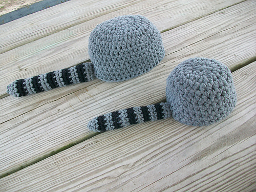 Ravelry: Racoon Hat Coonskin cap pattern by April Hubbard