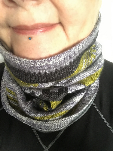 Ravelry: Line and Crenellation Cowl pattern by Peri Wilson