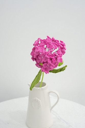 Ravelry: Crochet Hydrangea Flower pattern by Loopara Crochet