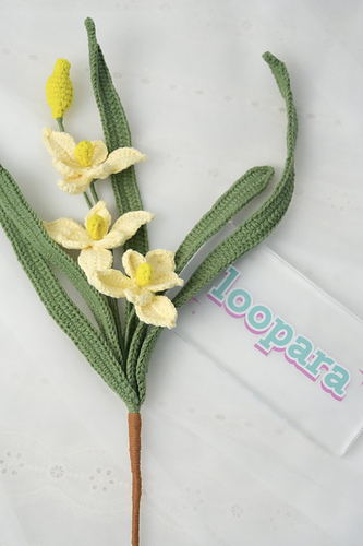Ravelry: Crochet Orchid Flower pattern by Loopara Crochet