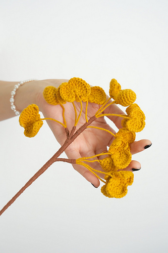 Ravelry: Crochet Ginkgo Leaf pattern by Loopara Crochet