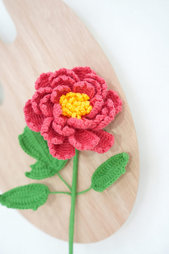 Ravelry: Crochet Peony pattern by Loopara Crochet