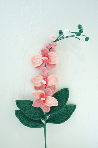 Ravelry: Crochet Moth Orchid pattern by Loopara Crochet