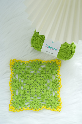 Ravelry: Crochet Lacy Granny Square pattern by Loopara Crochet