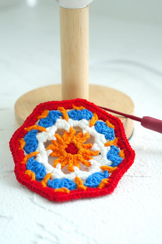 Ravelry: Crochet Octagon Granny Square Style II pattern by Loopara Crochet