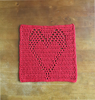 Ravelry: RedHeart with love Heart Block pattern by Rose Obom