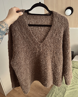 Ravelry: Soft Teddy Sweater pattern by Loopy Knitting