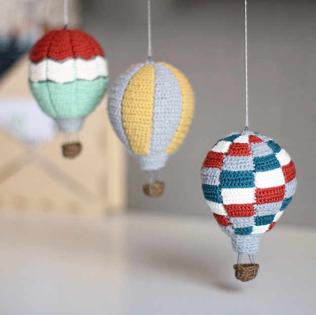 Ravelry: Hot air balloons pattern by Angelina Taranina