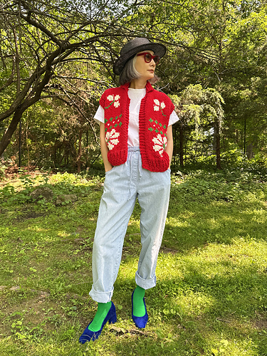 Ravelry: Flower Jacket pattern by Loopy Mango