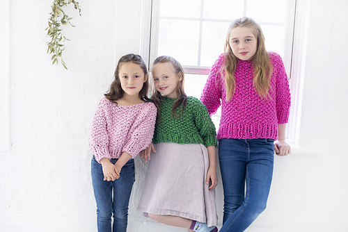 Ravelry: Mini Cropped Sweater pattern by Loopy Mango