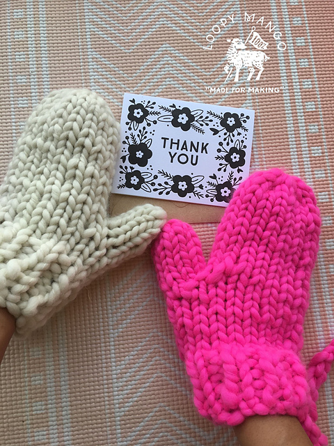 Ravelry: Holiday Mittens pattern by Loopy Mango