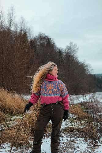 Ravelry: Akilak Sweater pattern by Anna-Sofia Vintersol
