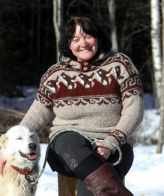 Ravelry: Haida Sweater pattern by Anna-Sofia Vintersol
