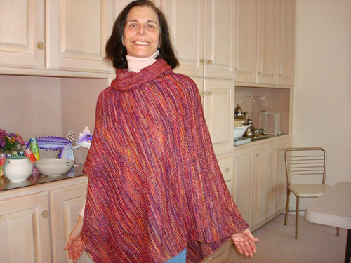 Ravelry: Lorameow's Lora's Spot Stitch Poncho