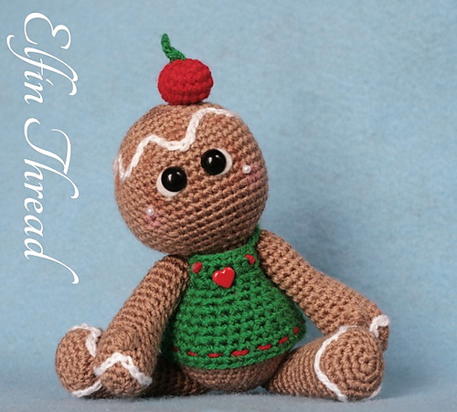 Ravelry: Gingerbread dolls pattern by Elfin Thread