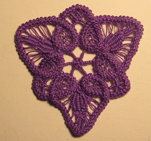Ravelry: Romanian Point Lace Ornament pattern by Joanne Thread Head
